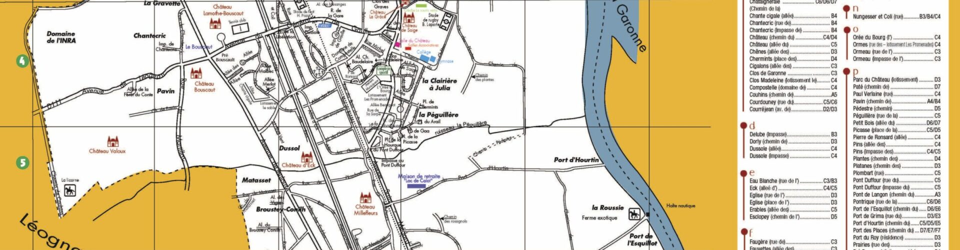 Plan - Mairie de Cadaujac